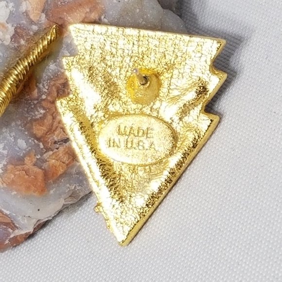 Fashion Jewelry | Jewelry | Vintage Triangle Pierced Earrings | Poshmark